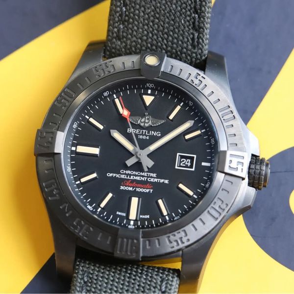 Breitling Avenger Blackbird 48mm 2020 Full Set + Original Receipt ...