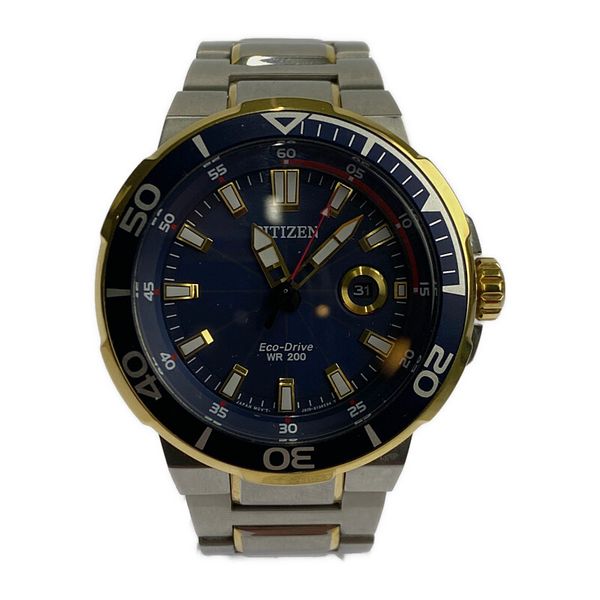 [Used] [Men's] CITIZEN ECO-DRIVE WR200 J810-S095841 CITIZEN ECO-DRIVE ...