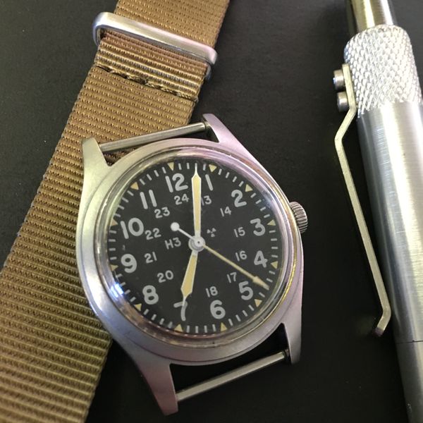 [WTS] 1983 Hamilton GI Military Watch | WatchCharts Marketplace