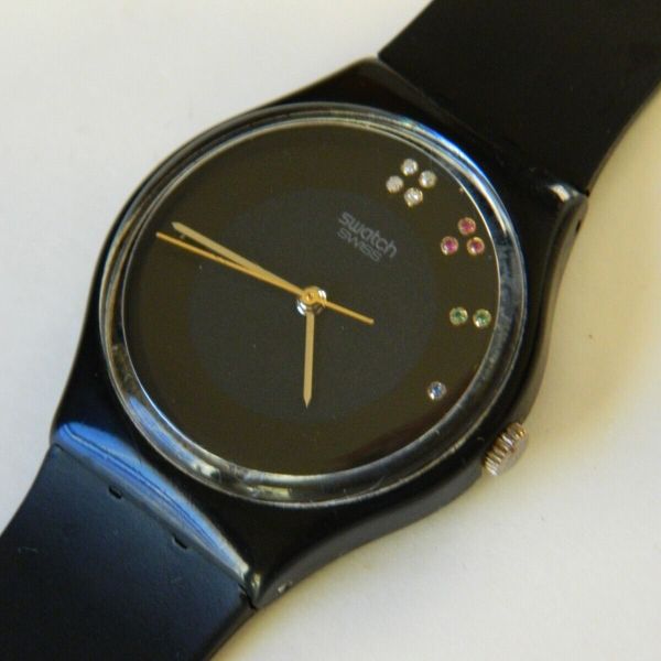 SWATCH WATCH 1985 "SIR LIMELIGHT" CHRISTMAS SPECIAL RUNNING PERFECT ...