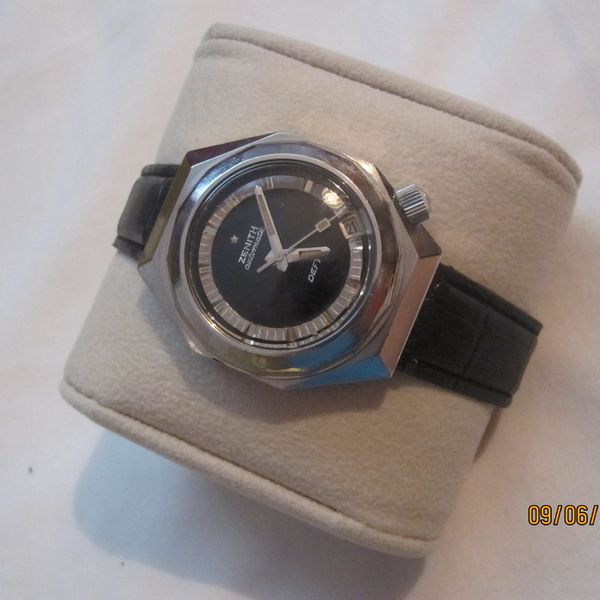 ZENITH DEFY Hi Beat AUTOMATIC DIVER ca. 1970 | WatchCharts Marketplace