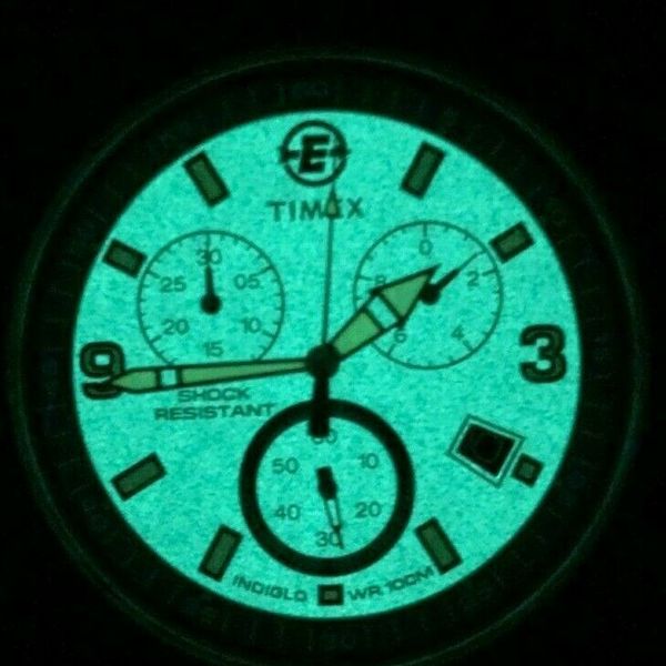 Timex Expedition 921 24 T49626 Gents Watch With Brand New Leather Strap ...