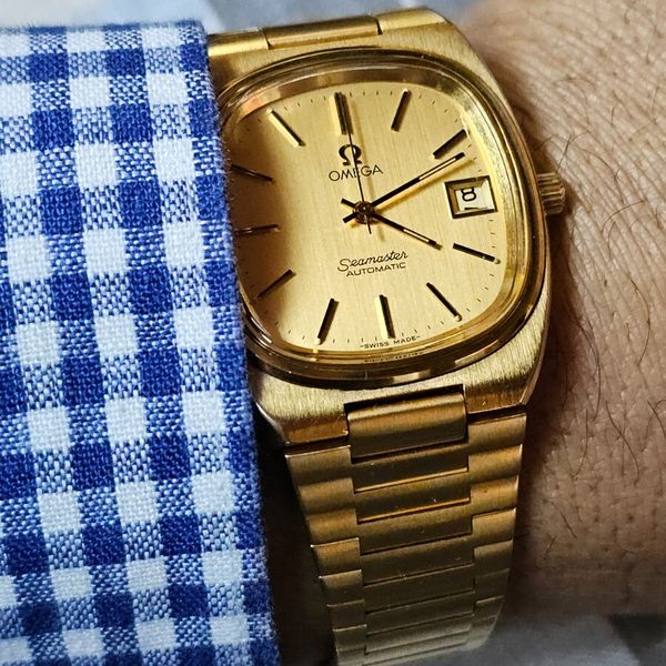 Vintage Omega Seamaster TV Dial Men's Automatic Watch 1979 ...