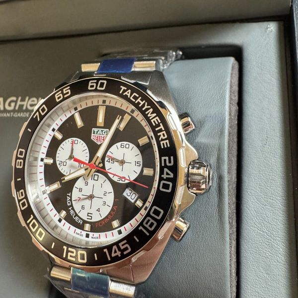 Unused TAG Heuer Formula 1 Men's Chronograph Watch 43MM - CAZ101E ...