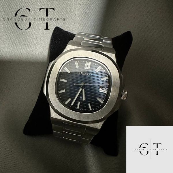 Seiko Mods - Moonlight reflective Blue Nautilus PP | WatchCharts ...