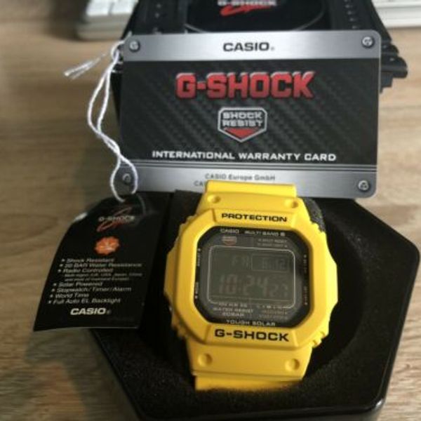Casio G Shock GWM-M5610-1BER / G-5600A-9 Bezel & Band | WatchCharts