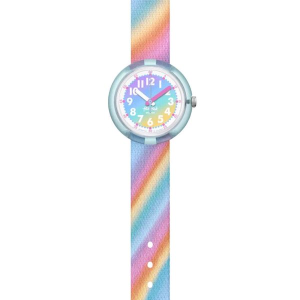 SWATCH FLIK FLAK LIQUID RAINBOW WATCH SWISS MADE KIDS EDUCATIONAL NEW IN BOX | WatchCharts ...