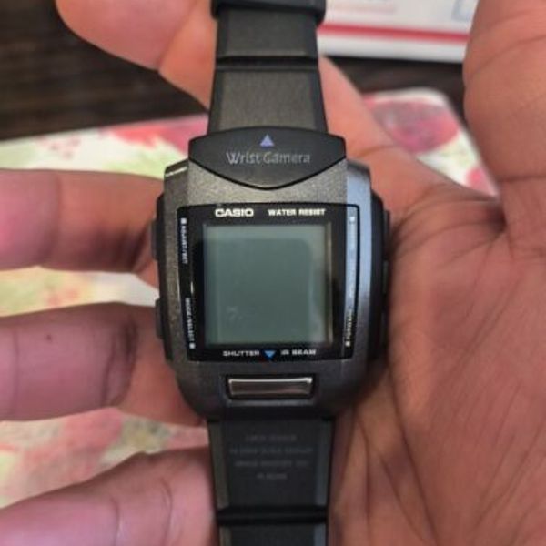 RARE Vintage CASIO Wrist Camera WQV-1 Digital Watch and Camera - New ...