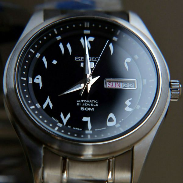 SEIKO 5 ARABIC/Arabisch Dial Special Middle East Edition Automatic ...