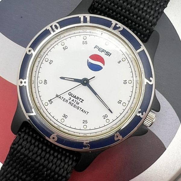 [WTS] NOS Vintage 1990s Pepsi Quartz Dive Style Advertisement Watch $35 ...