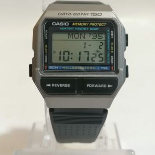 RARE VINTAGE CASIO MEMORY PROTECT DB-150 [1479] MEN'S WATCH | WatchCharts Marketplace