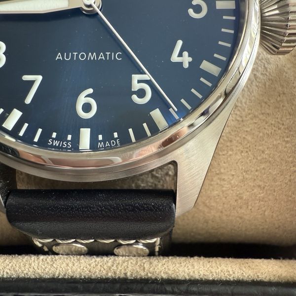 IWC Big Pilot 43, Blue Dial IW329303 | WatchCharts Marketplace