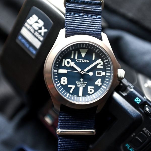 Citizen Promaster Tough - Eco-Drive - Titanium Watch - BN0118-12L ...