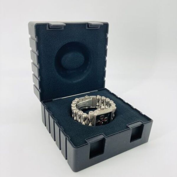 Oakley Minute Machine Watch Titanium 10 Bar Sapphire Crystal Black Face ...