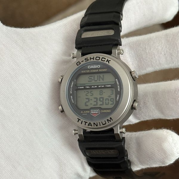 Rare Vintage Casio G-Shock MR-G MRG-1 Titanium Digital Sports Watch JDM ...