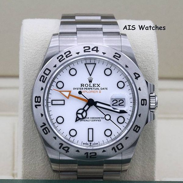 FSOT: BNIB Rolex Polar Explorer II 226570 White Dial 42mm Random Serial ...