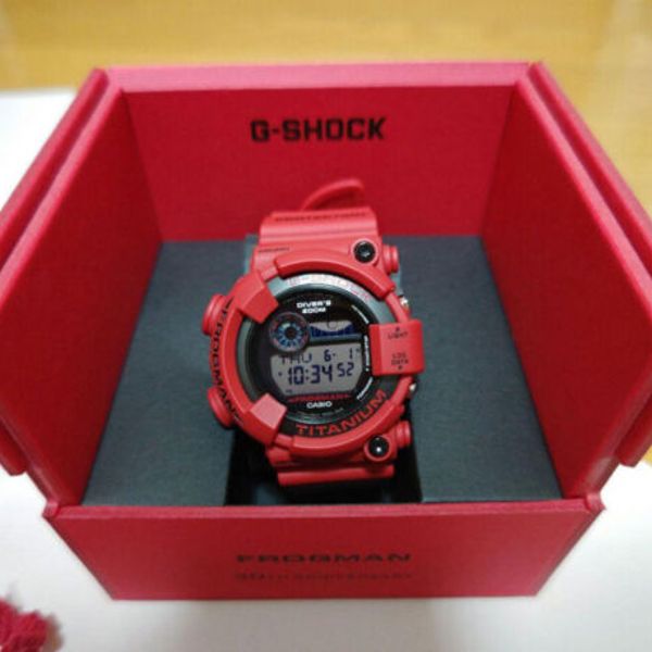 CASIO G-SHOCK GW-8230NT-4JR Frogman 30th Anniversary Red Watch From ...