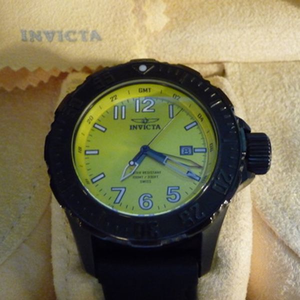 Invicta Yellow Dial GMT Pro Diver | WatchCharts