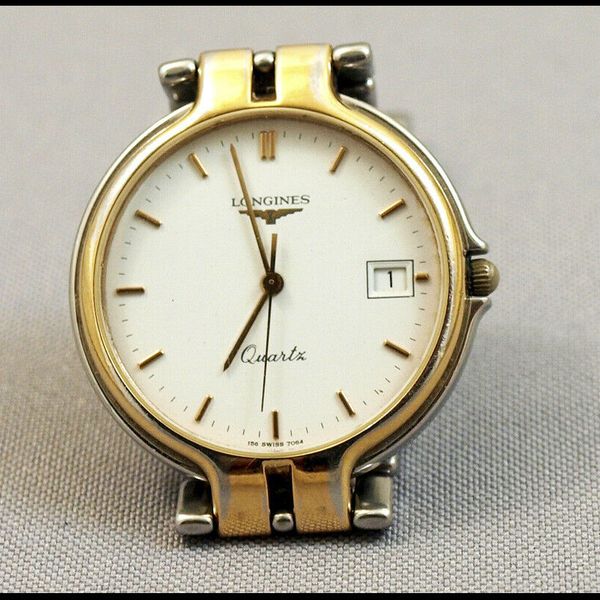 LONGINES FLAGSHIP STEEL AND GOLD QUARTZ GENTELMANS WATCH | WatchCharts ...