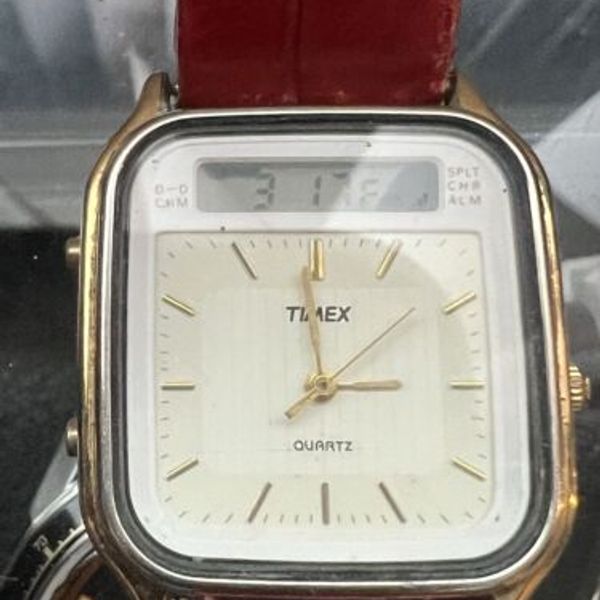 Timex Analog Digital Square Watch. See Photos. | WatchCharts Marketplace