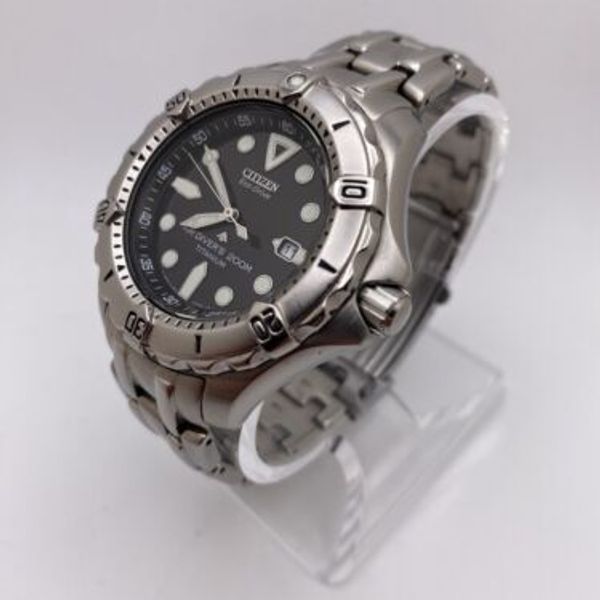 Citizen Promaster Air Diver 200M Eco-Drive Titanium Date Japan | WatchCharts Marketplace