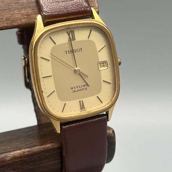 Tissot Stylist Men's Wristwatch Quartz with Date Display F.5 ...