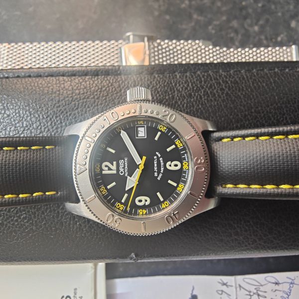 Rare Vintage Oris 7502 Big Crown Commander | WatchCharts Marketplace