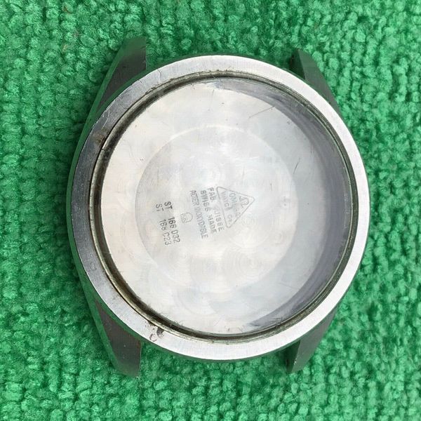 OMEGA SEAMASTER 166.032 Stainless Steel Watch Case Back And Crystal ...