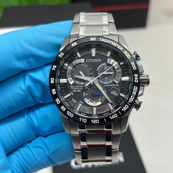 Citizen PCAT Super Titanium Sapphire Crystal Eco-Drive CB5908-57E Watch ...