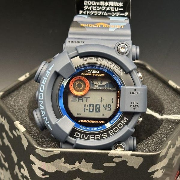 Casio G-Shock Frogman GF-8250CM-2JR Camouflage Watch New | WatchCharts ...