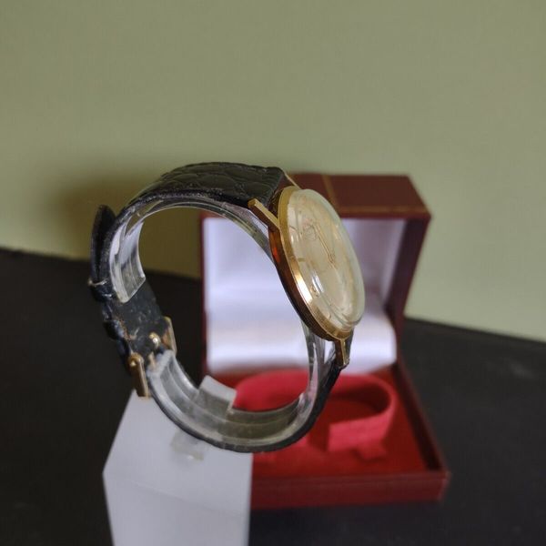 GENTS GOLD PLATED 1960s ROTARY WATCH 21 JEWEL INCABLOC ( WORKING ORDER ...