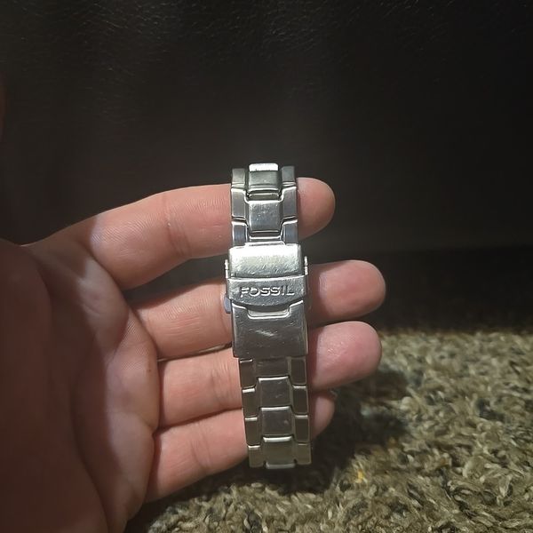 Fossil JR-8115 Big Tic Red Flame Dial Animated Watch. Needs Battery ...