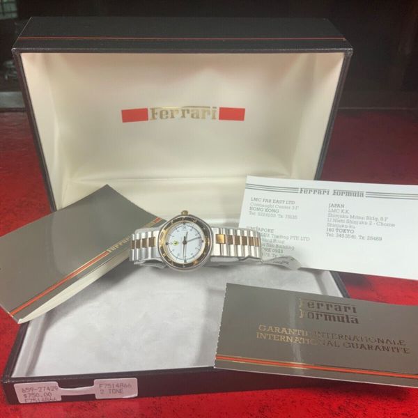 Ferrari Formula Series Watch Vintage Years'80 (Enzo Ferrari) By Cartier ...