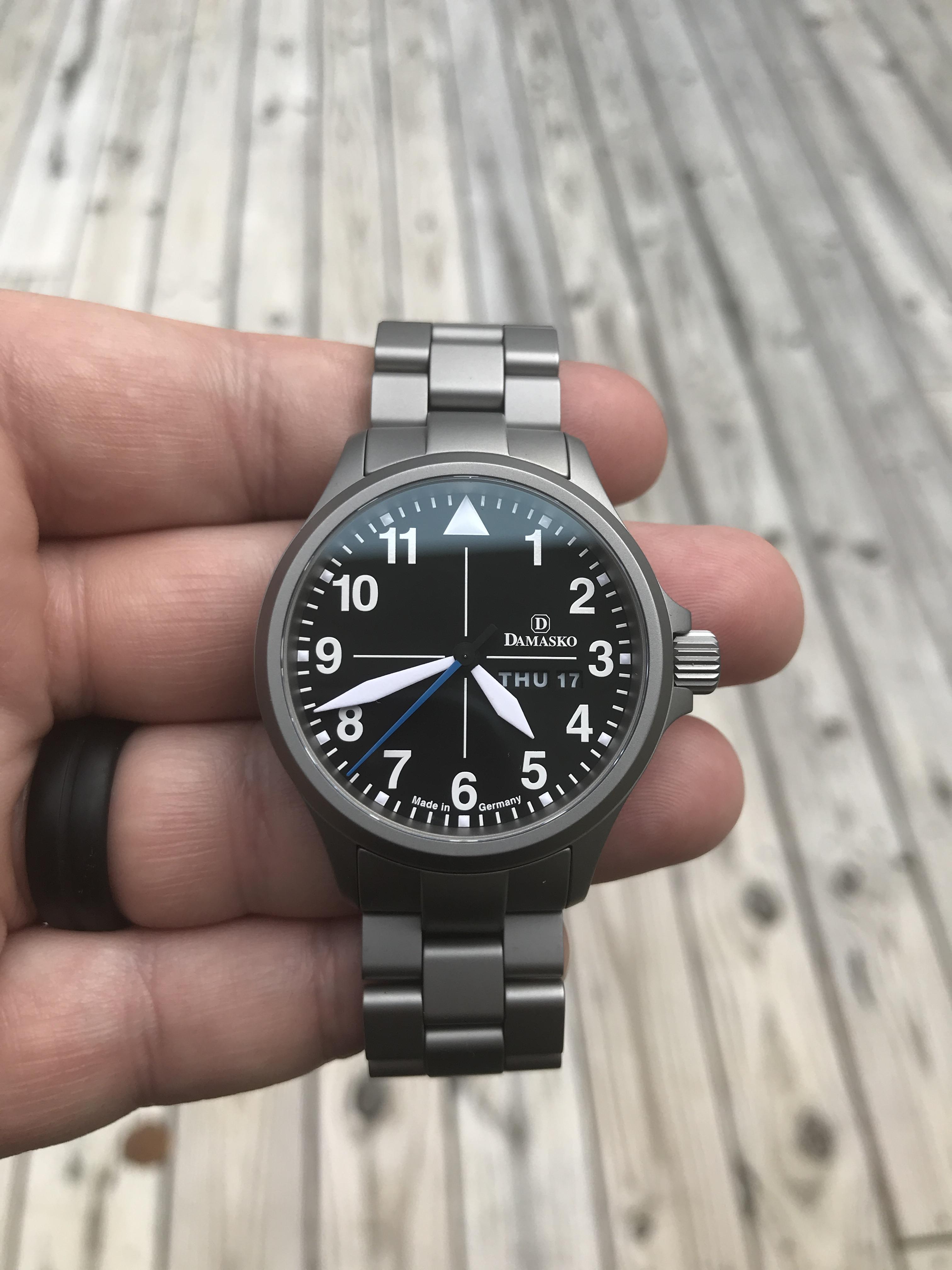 [WTS/WTT] Damasko DA38 w/ Bracelet - Full Kit | WatchCharts Marketplace