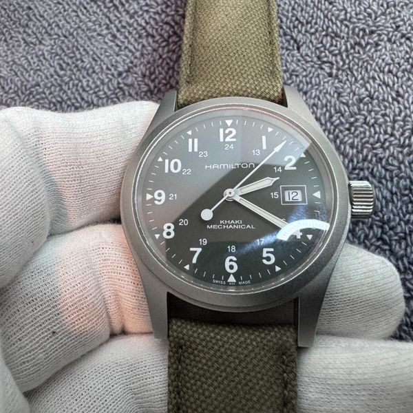 Hamilton Khaki Field Watch H69419363 / H694190 Mechanical Hand Winding ...