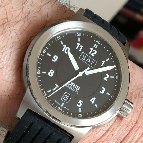 Oris BC3 "Big Crown" Day/Date Automatic watch, reference 7534 | WatchCharts