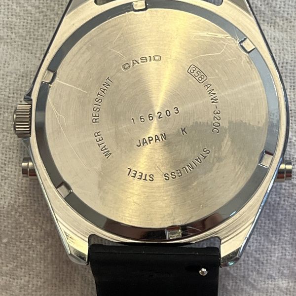 Vintage Casio AMW-320C Ani Digi Arnie | WatchCharts Marketplace