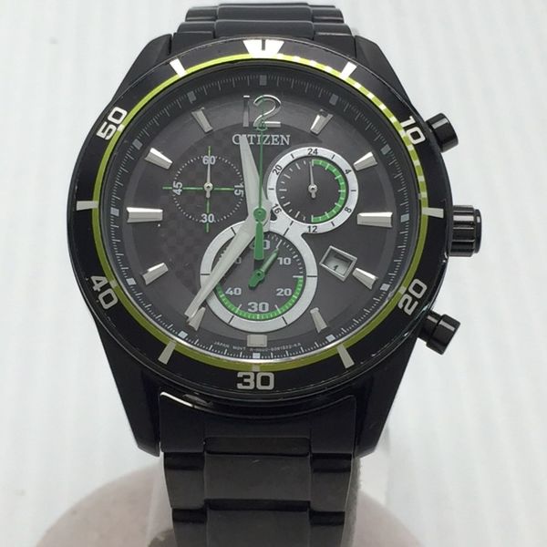 [Used] CITIZEN Solar watch / ECO-DRIVE / Analog / Stainless steel / BLK / H500-S061075 / Eco ...