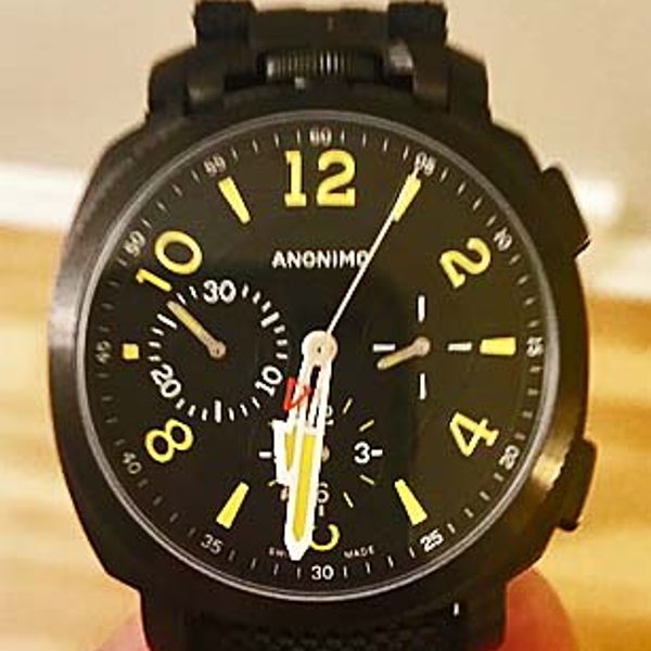 FS: ANONIMO MILITARE CHRONO SWISS AUTO BRAND NEW COMPLETE SET AND ...