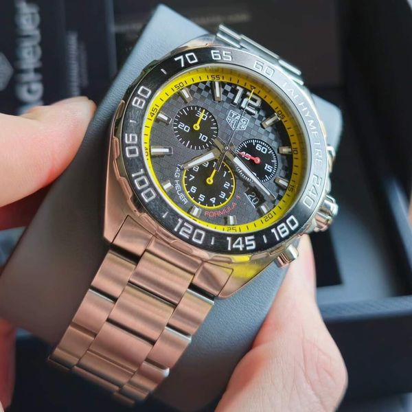 TAG Heuer Formula 1 Men's Black Watch - CAZ101AC.BA0842 | WatchCharts ...