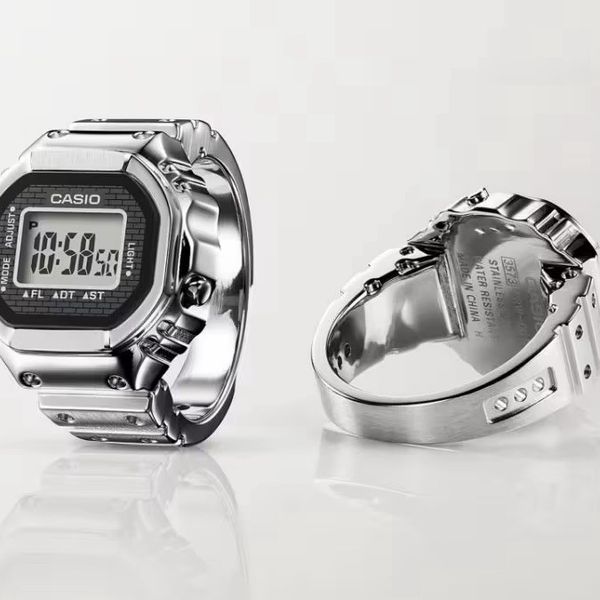 Casio Watch 50th Anniversary Casio Ring Watch - (CRW001-1) - IN HAND ...
