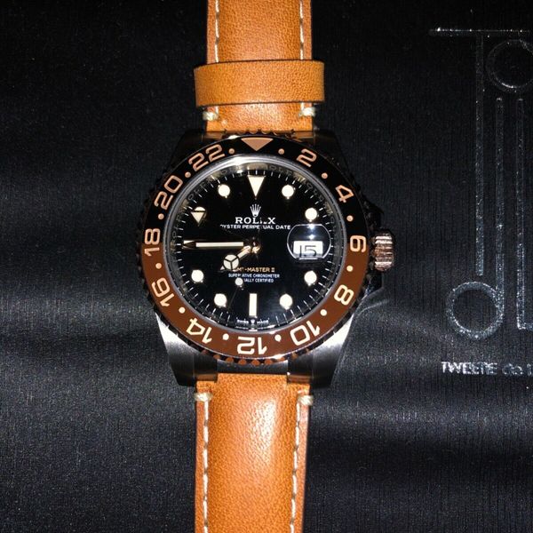 Rolex GMT Master II 126711CHNR Root Beer Rose 18k/Steel 08/2019 ...