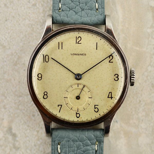 C.1937 Vintage Longines oversize Calatrava watch cal. 12.68Z ref. 5356 in steel | WatchCharts ...