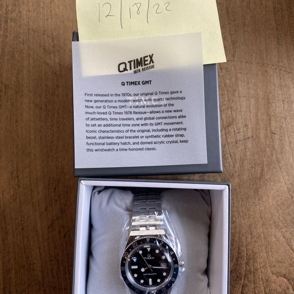 [WTS] Timex Q GMT Batman - New in Box | WatchCharts Marketplace