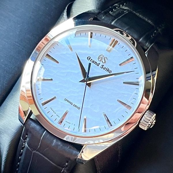 Grand Seiko SBGY007 "Omiwatari" w/Black Crocodile Strap - Full Kit ...