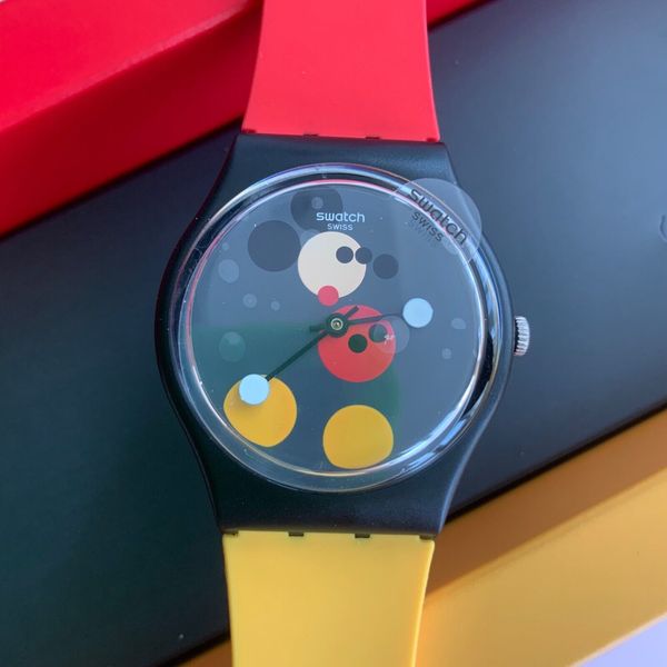 Swatch x Damien Hirst Spot Mickey Mouse Limited Edition of 1999 ...