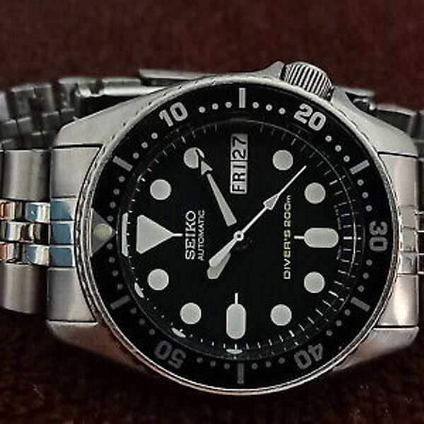 SEIKO SCUBA DIVER 7S26-0030 SKX013K2 AUTOMATIC MEN'S WATCH SERIAL ...