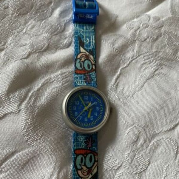 Dexters Laboratory Flik Flak Watch Cartoon Network Needs Battery ...