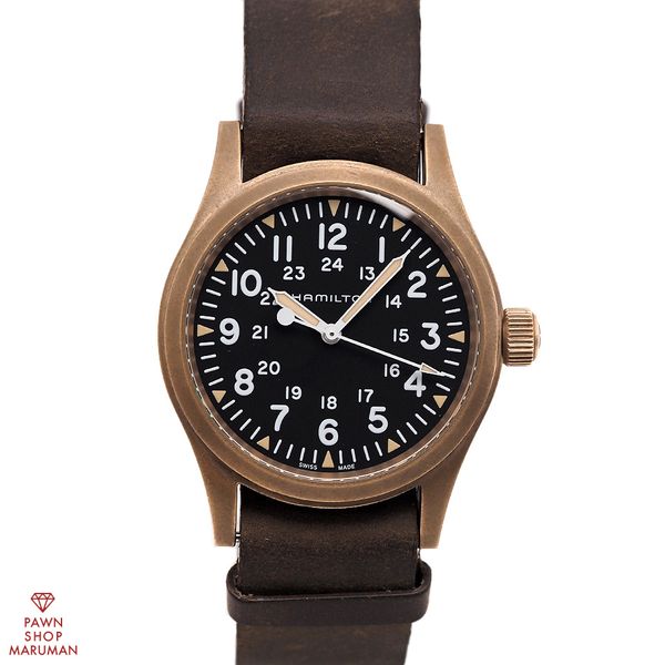 HAMILTON Hamilton Khaki Field Mechanical Bronze H69459530 Manual ...
