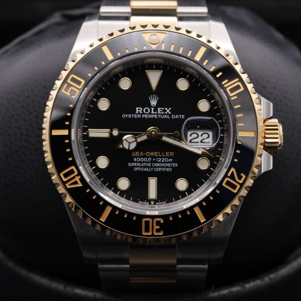FSOT: Rolex Sea Dweller 43 - 126603 - Black - Two Tone - 43mm ...